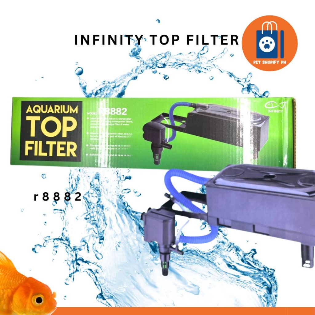 Infinity Aquarium Top Overhead Filter 20 Watts R8882 For 20 - 50 ...