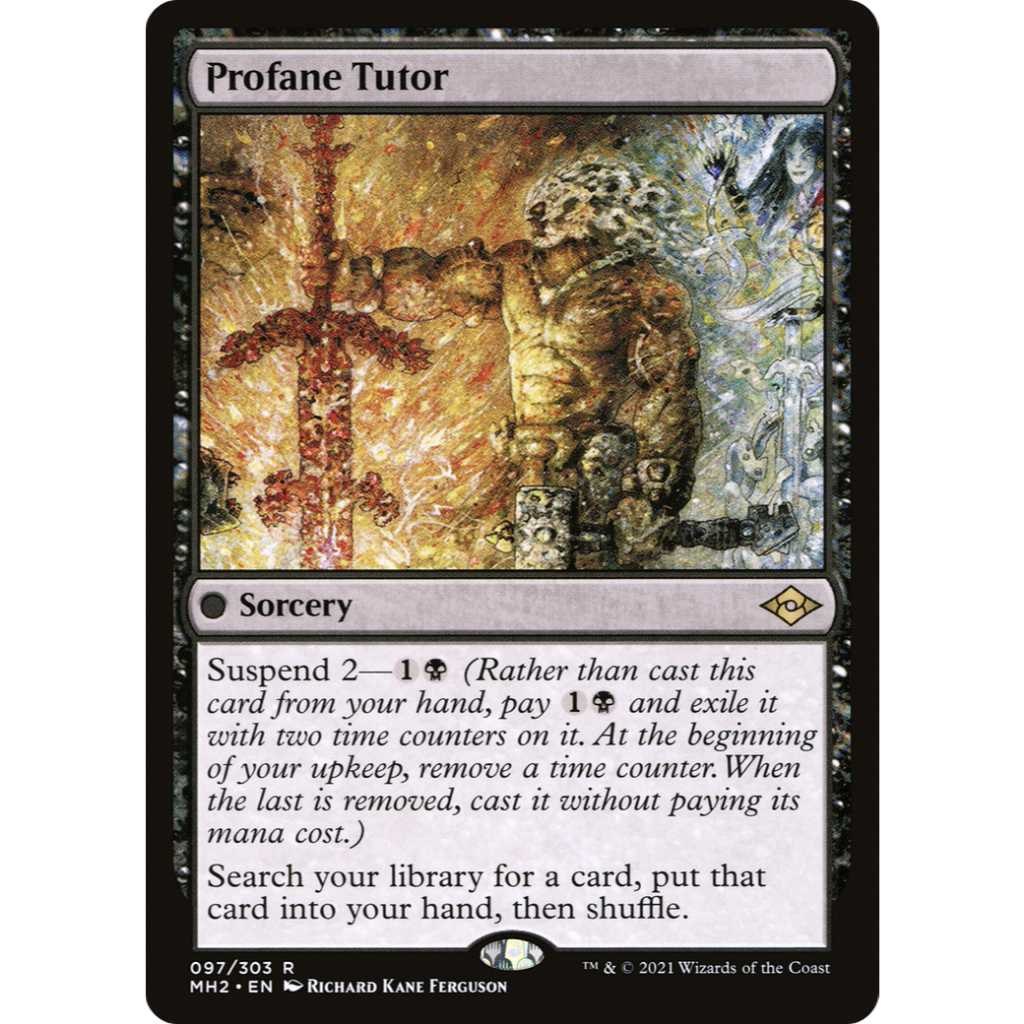 Profane Tutor MH2 MTG Proxy | Shopee Philippines