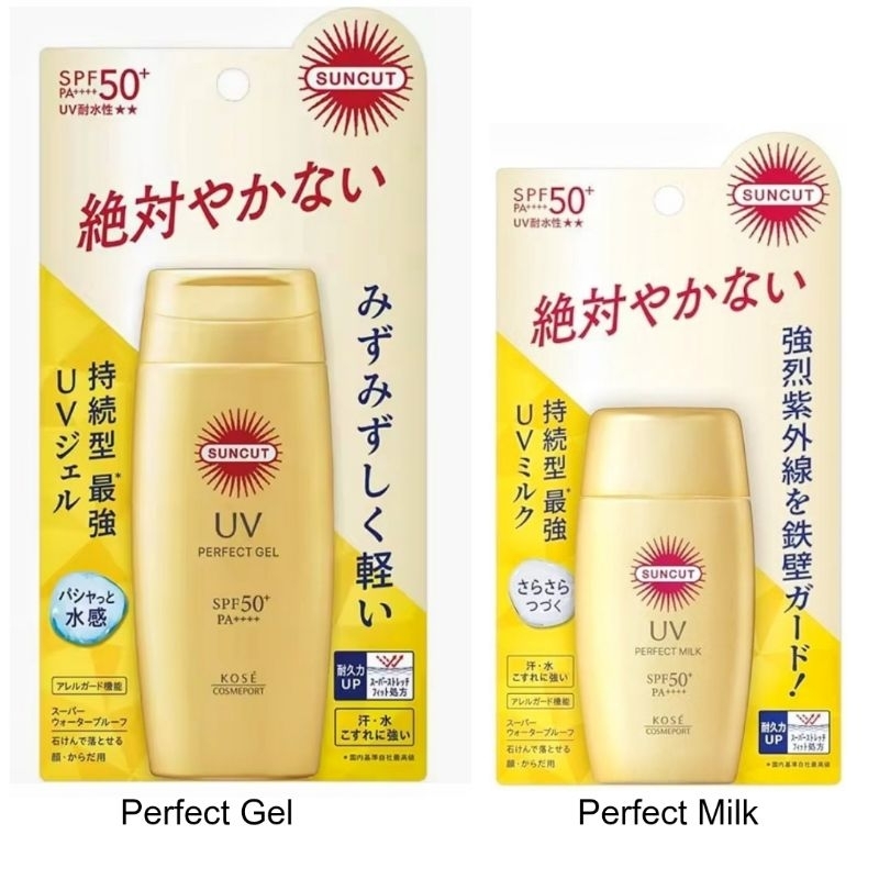 KOSE Cosmeport Suncut Perfect Milk UV Protection SPF50 Waterproof 50/120ml made from Japan(on ...