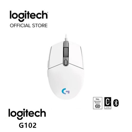 Logitech G102 Light Sync Gaming Wired Mouse | Gaming Grade Sensor 8k DPI | Light Weight Mouse ...