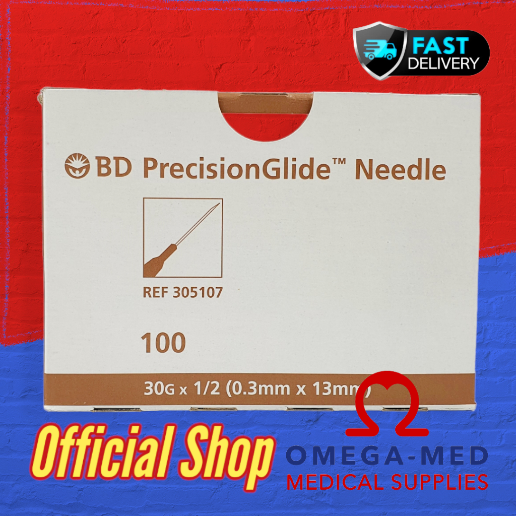 BD PrecisionGlide Needle Ga. 30 (Sold per Box) | Shopee Philippines
