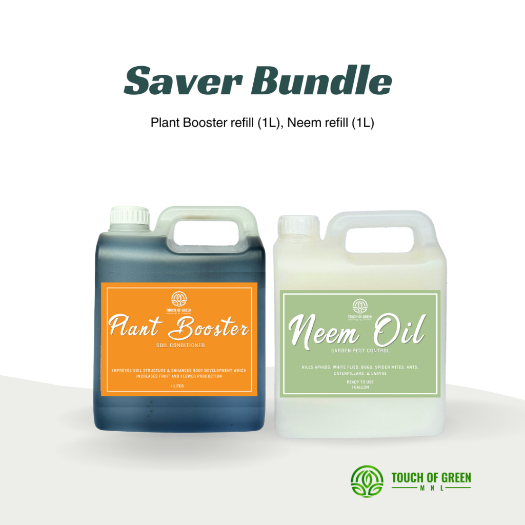 SAVER BUNDLE (1L Plant Booster refill, 1L Neem refill) | Shopee Philippines