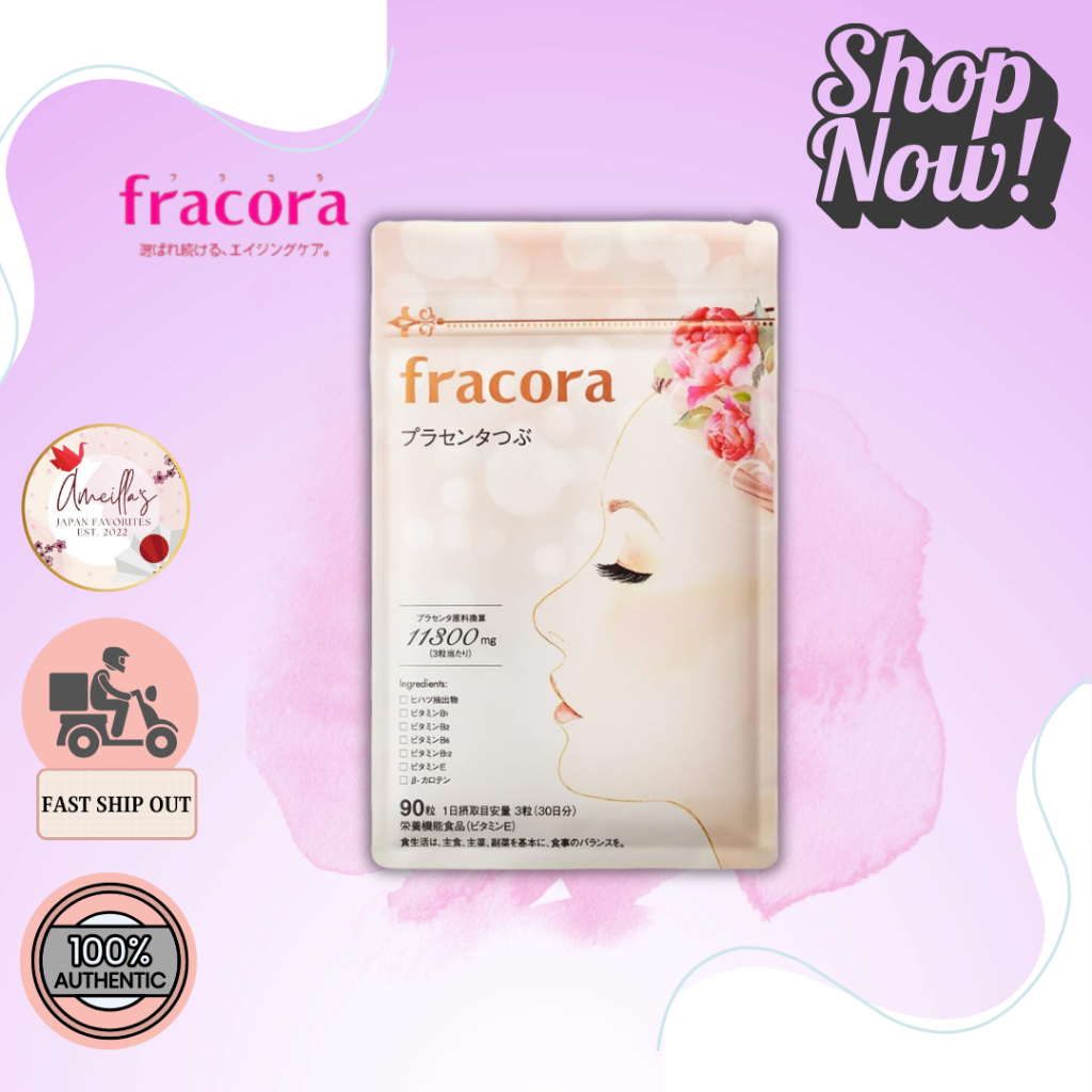 Fracora Placenta Supplement 90 tablets (11300 mg) | Shopee Philippines