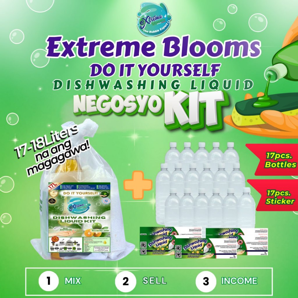 NEGOSYO KIT 17L Premium Dishwashing Liquid Maximum (2 Orders per ...