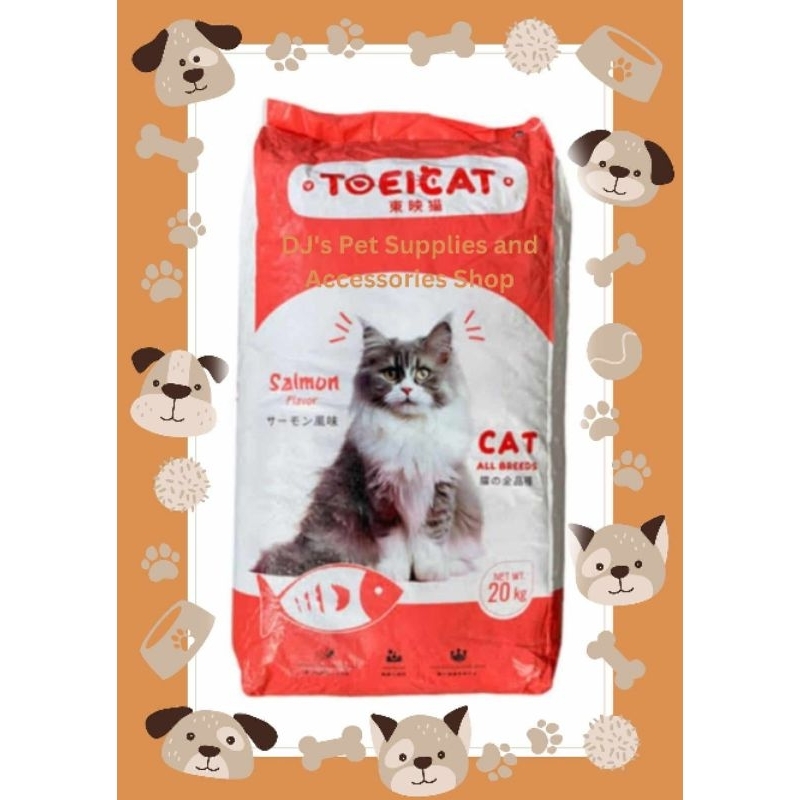 Toeicat Salmon Flavor 20kg | Shopee Philippines