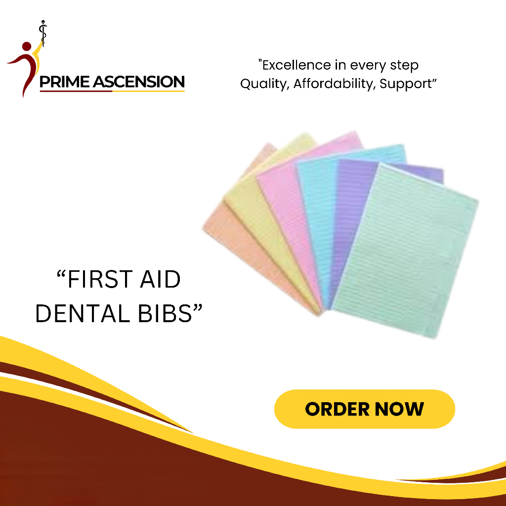 FIRST AID DENTAL BIBS / SOLD PER PACK (100'S) | Shopee Philippines