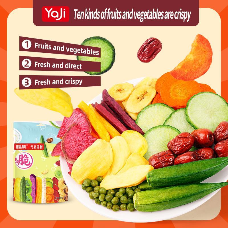 YaJI Homefarm dried fruits and vegetables dried mix 10 kinds of fruits ...
