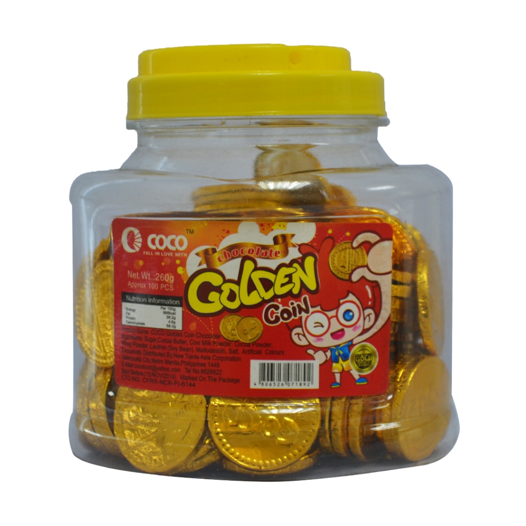 COCO GOLDEN COIN JAR | Shopee Philippines