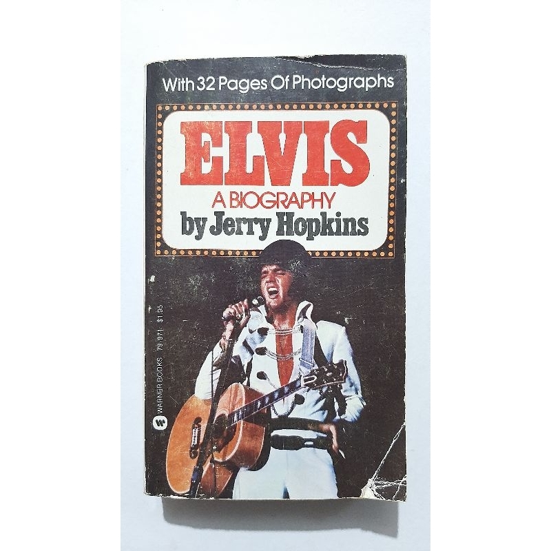 Elvis: A Biography by Jerry Hopkins (Warner Books 1975) | Shopee ...