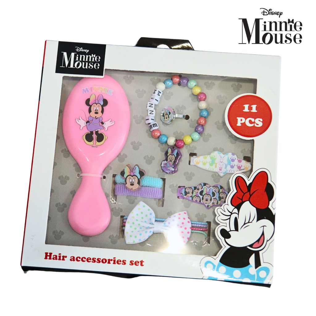 Disney Minnie Mouse 11 piece Accessories Gift Set | Shopee Philippines