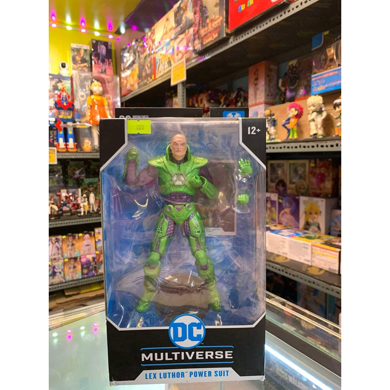 The New 52 DC Multiverse Lex Luthor in Power Suit (Green) Action Figure ...