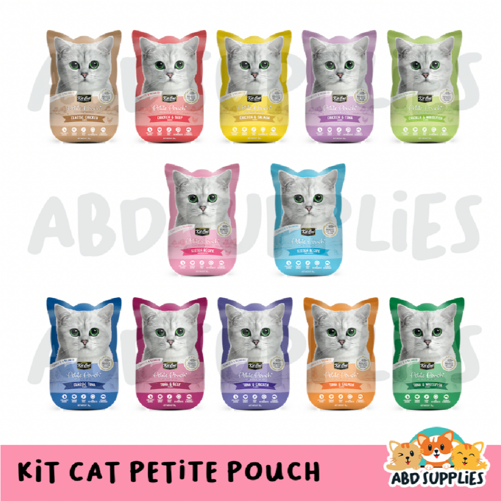 Kit Cat Petite Pouch Wet Cat Food (70g) | Shopee Philippines
