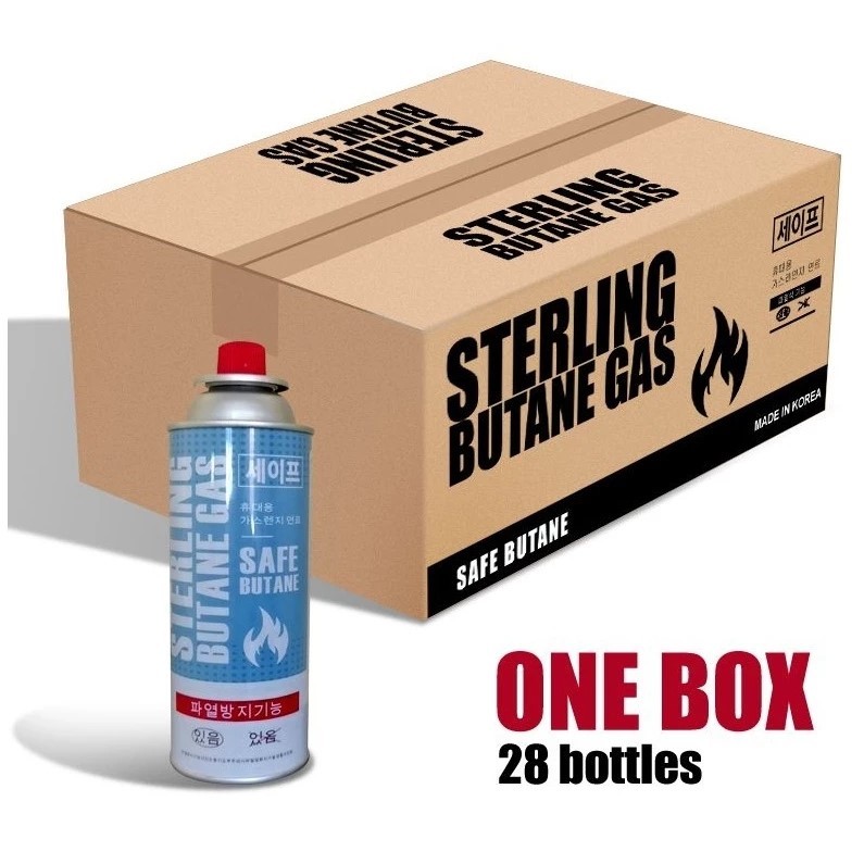 Per Box - Sterling Butane Gas 220g - 28 cans per box | Shopee Philippines