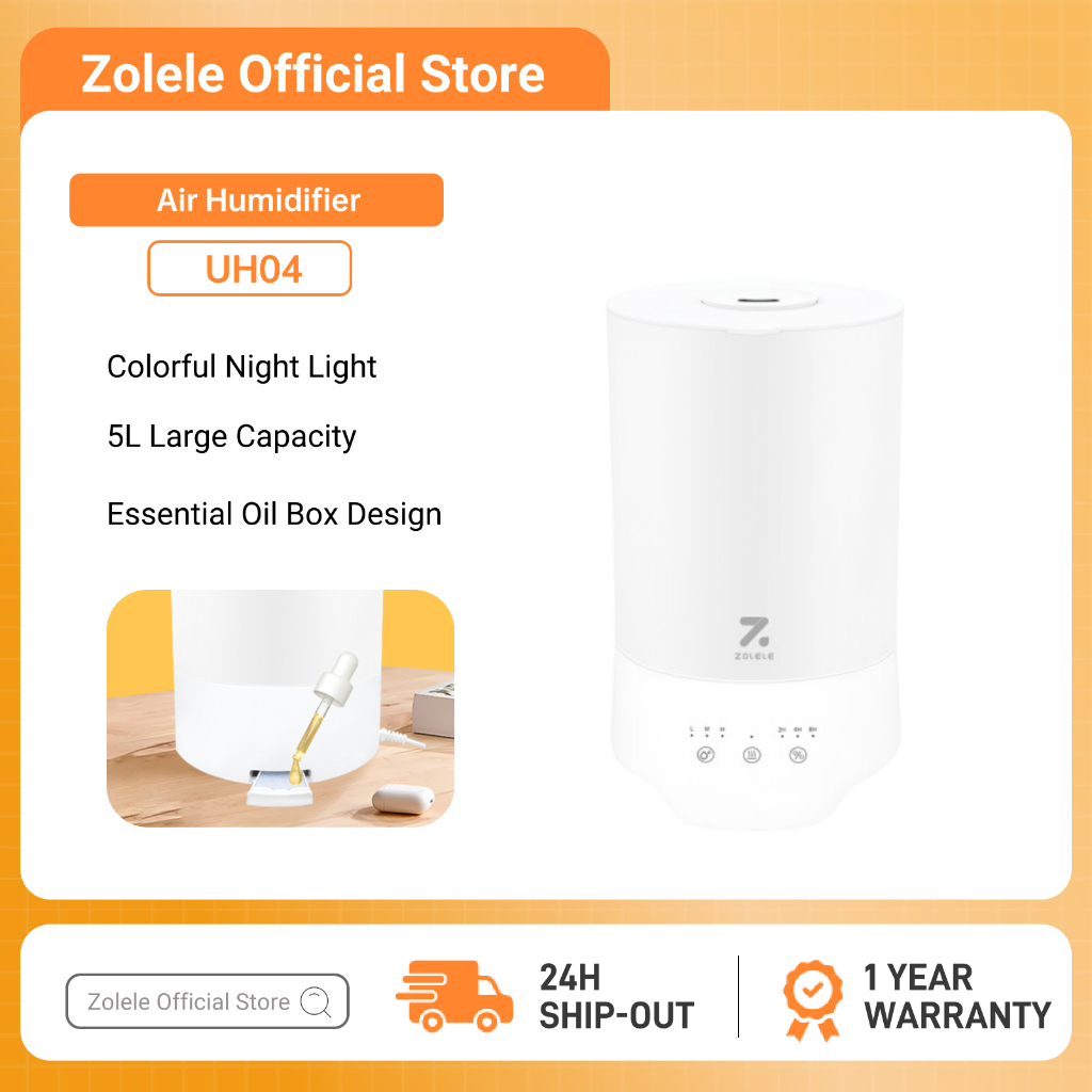 ZOLELE UH04 Air Humidifier 5L Capacity Household Humidifier ...