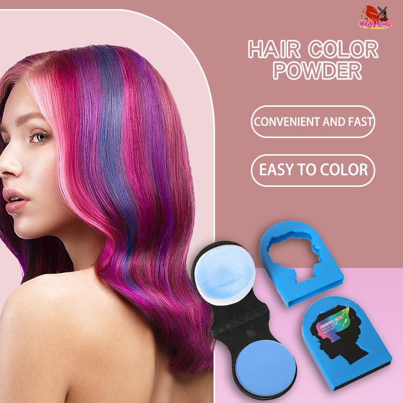 Hair Chalk Washable Temporary Color Shimmer alloween Christmas DIY Hair ...