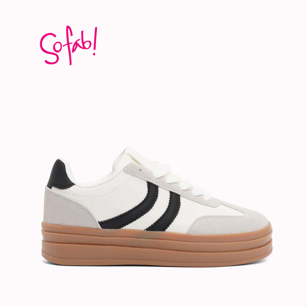 Sofab! Christine Lace-Up Sneakers | Shopee Philippines