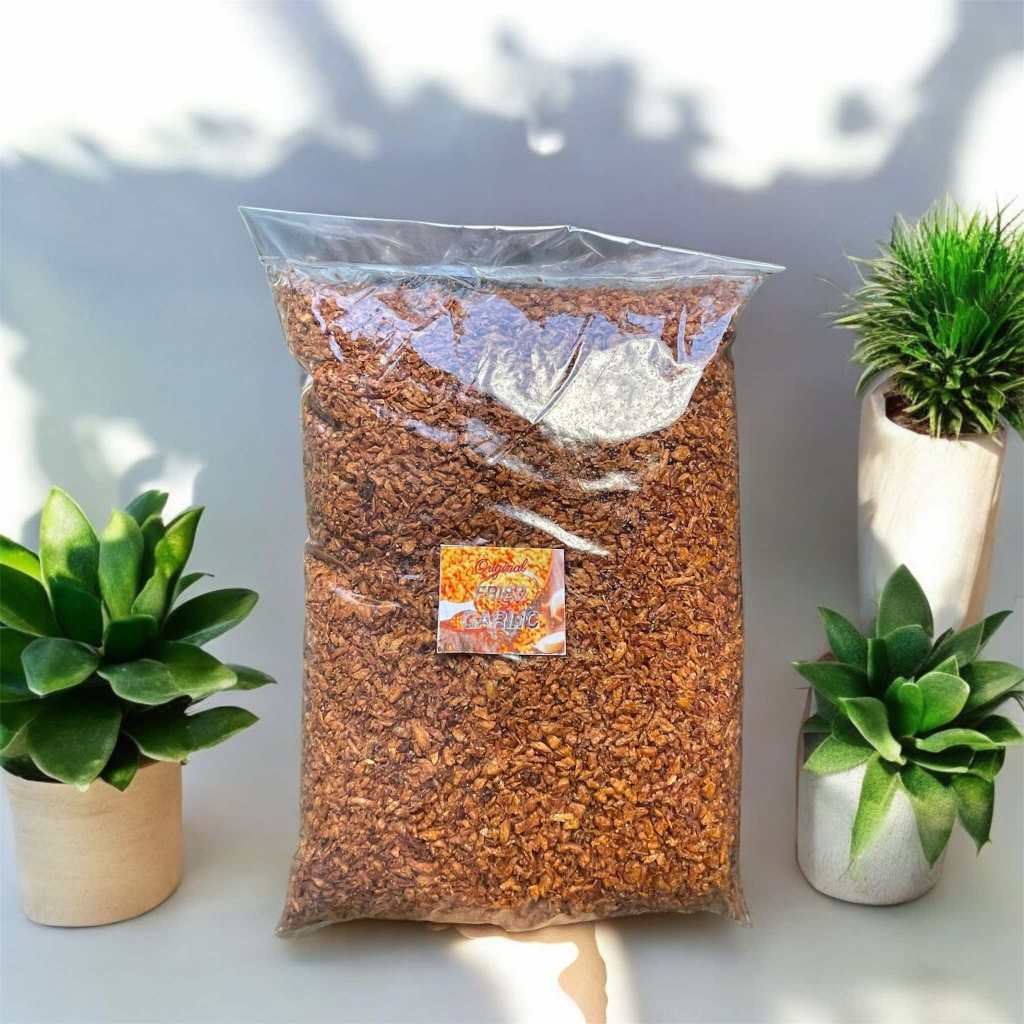 Original Fried Garlin Class B 1 Kilogram (good for pares mami lugaw and ...