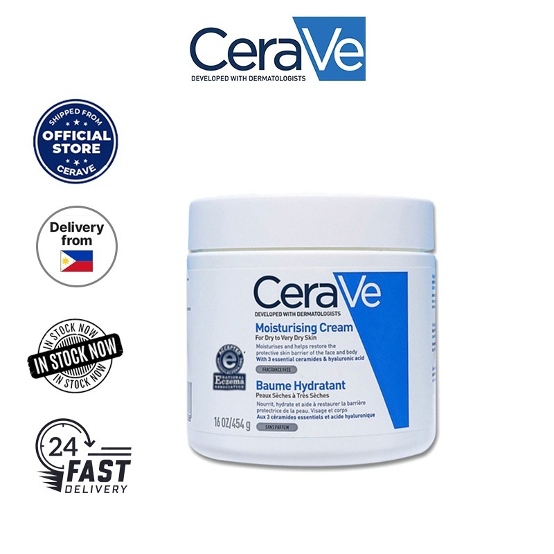 CeraVe SA Cream Itch Relief Moisturizing Cream 340g Moisturizer for ...