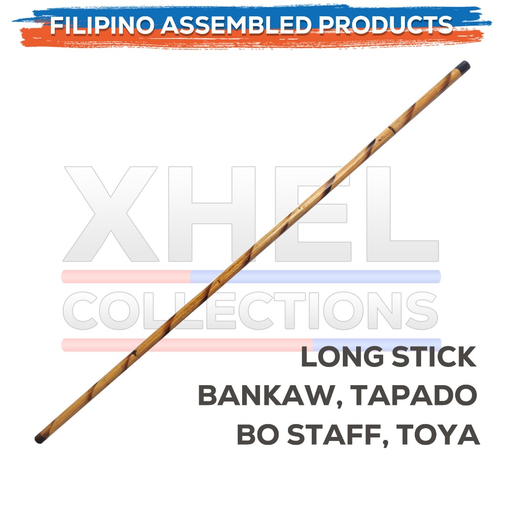 XHEL Bangkaw Long Stick (Bankaw) Tapado BO Staff Toya - Rattan 4ft, 5ft ...