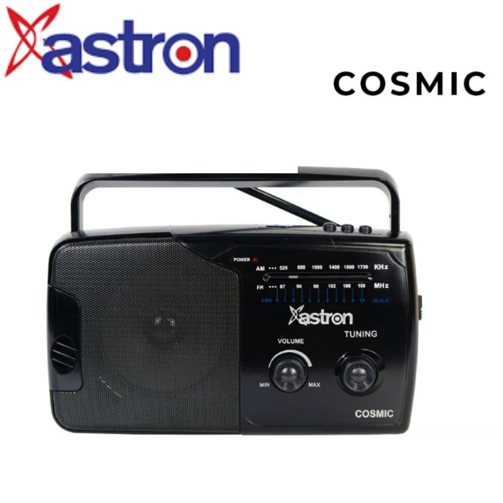 Astron Cosmic Rechargeable Radio with Multimedia Player FM/AM Bands ...