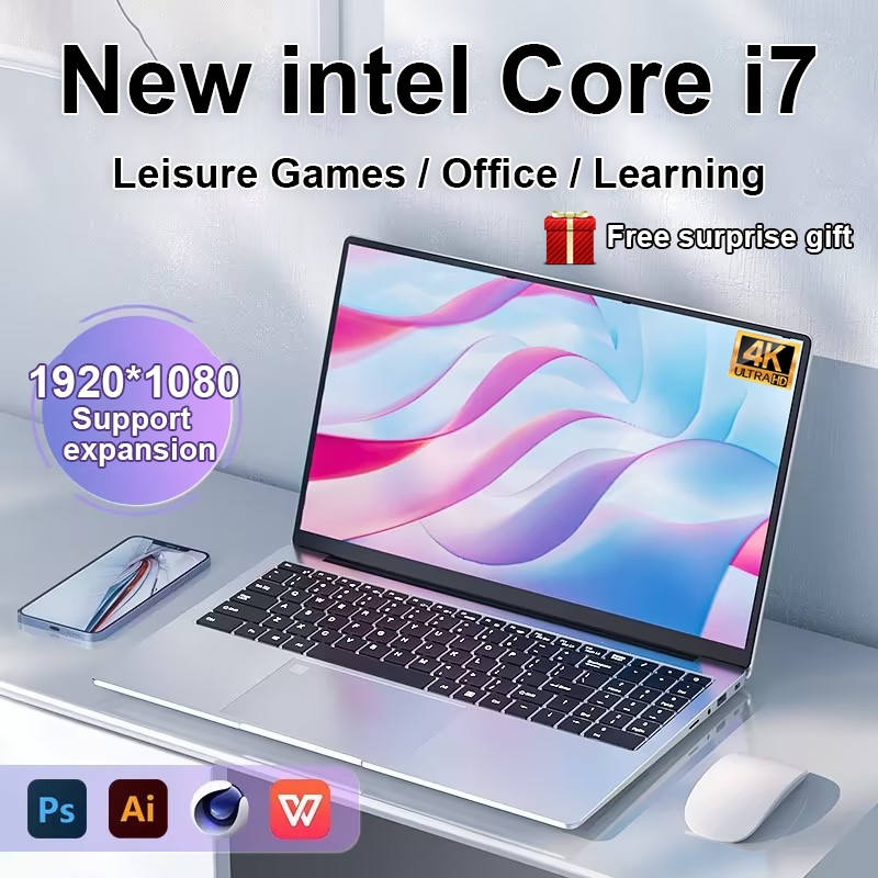 Lenovo Laptop Intel Core i7 8565U Gaming Work Laptop 15.6 inch 16GB ...