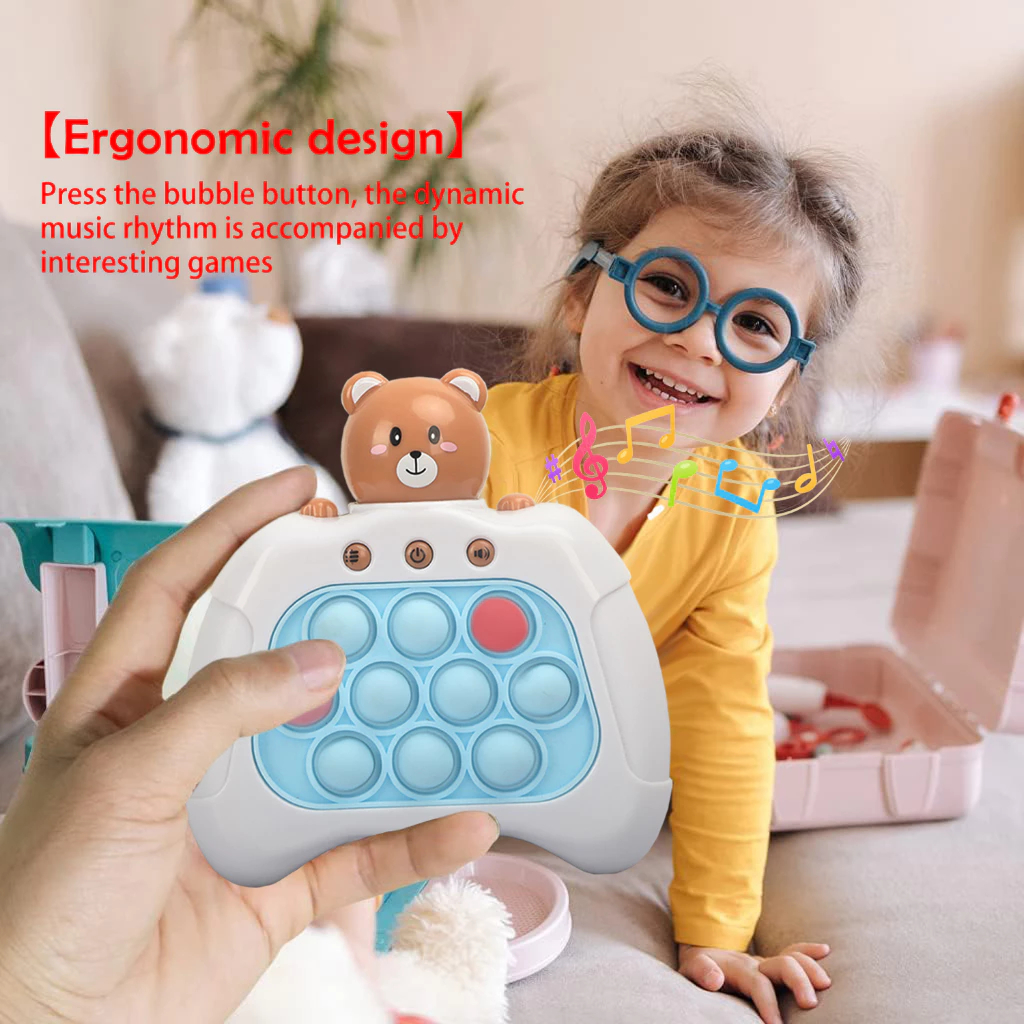 New Push Game Console Pop it Fidget Toys Quick Speed Push Toys Children ...