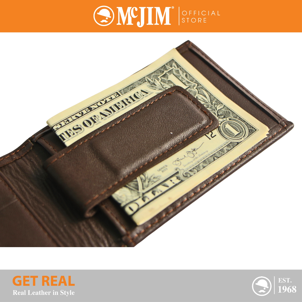 MJ by Mc Jim Money Clip Wallet | Shopee Philippines