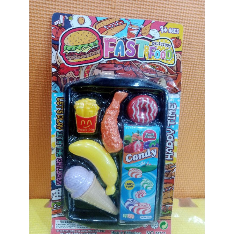 fast food toy play,, | Shopee Philippines
