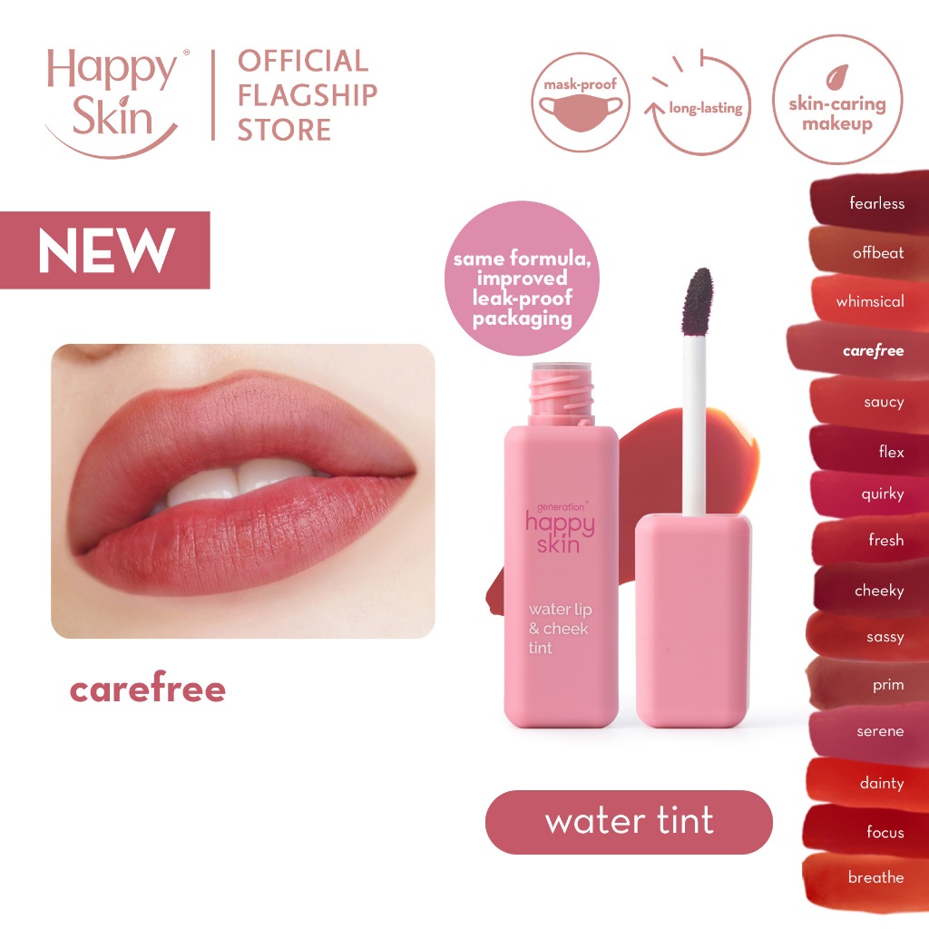 Generation Happy Skin Water Lip & Cheek Tint in Carefree | Shopee ...