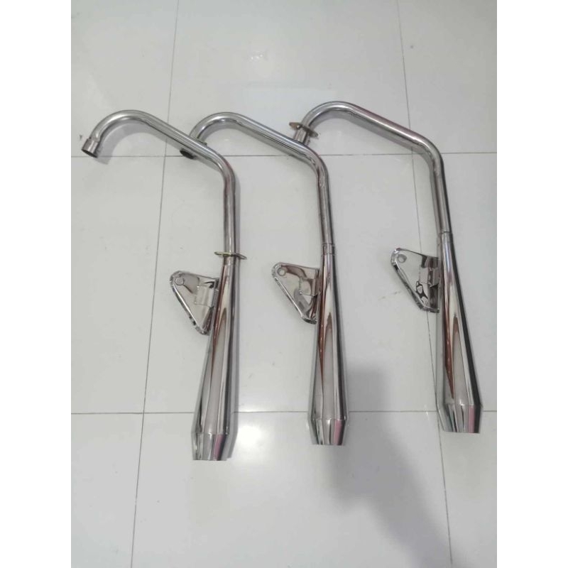 SKYGO KING 125/155 BULLET PIPE Pure Stainless | Shopee Philippines