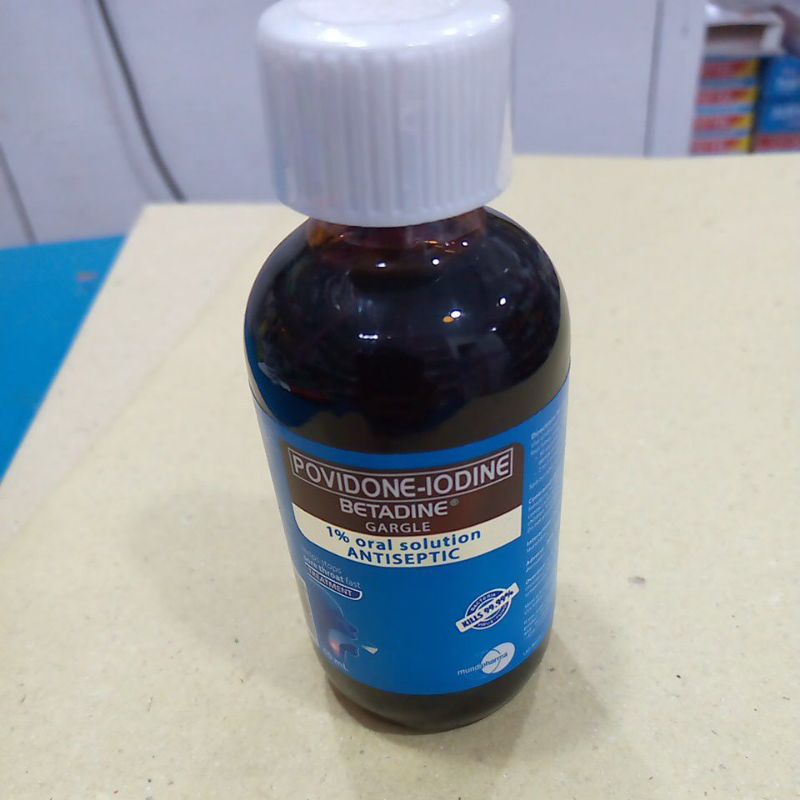 BETADINE GARGLE 60mL | Shopee Philippines