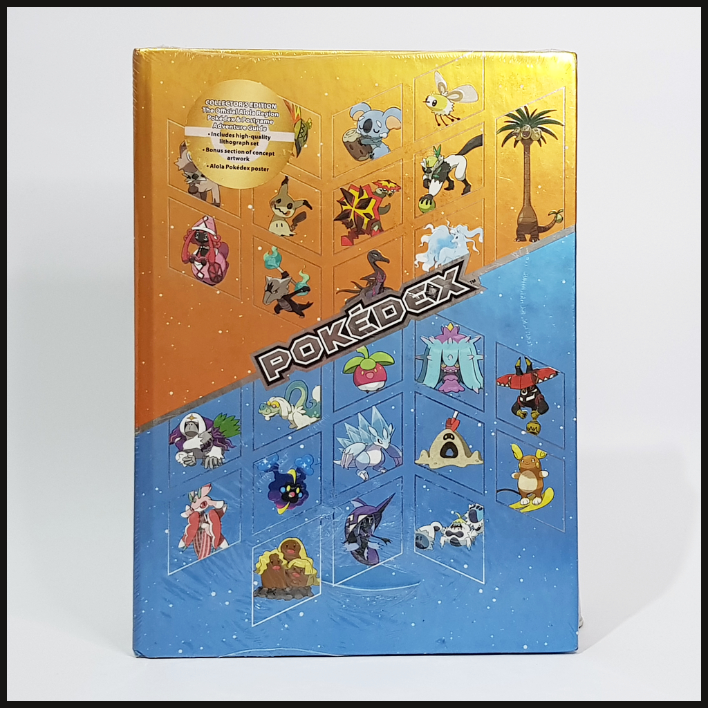 Pokemon Sun & Moon - Collectors Edition Alola Region Pokedex & Postgame ...