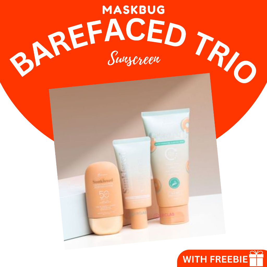 WITH FREEBIE Barefaced Sunkissed Tinted Sunscreen SPF 50 sunscreen for ...