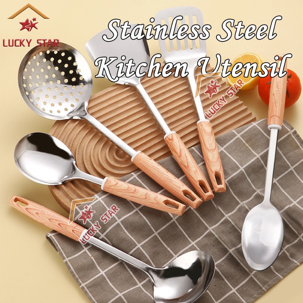 Unibest Cooking Utensil Ladle Stainless Sandok Rice Spoon Sansi Soup ...