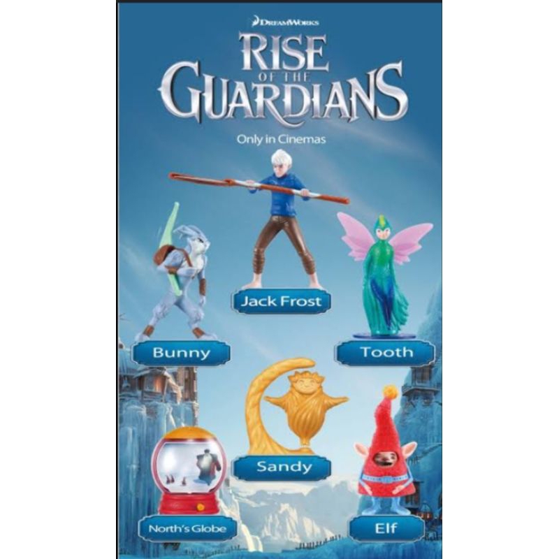 McDonald's Happy Meal (Rise of the Guardians) Pre-Loved/Surplus ...
