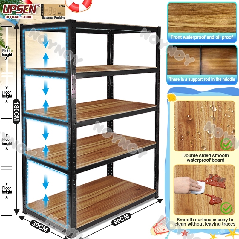 200*200 Full Metal Rack Steel Shelf Rack 6 Layer Stainless Rack Steel ...