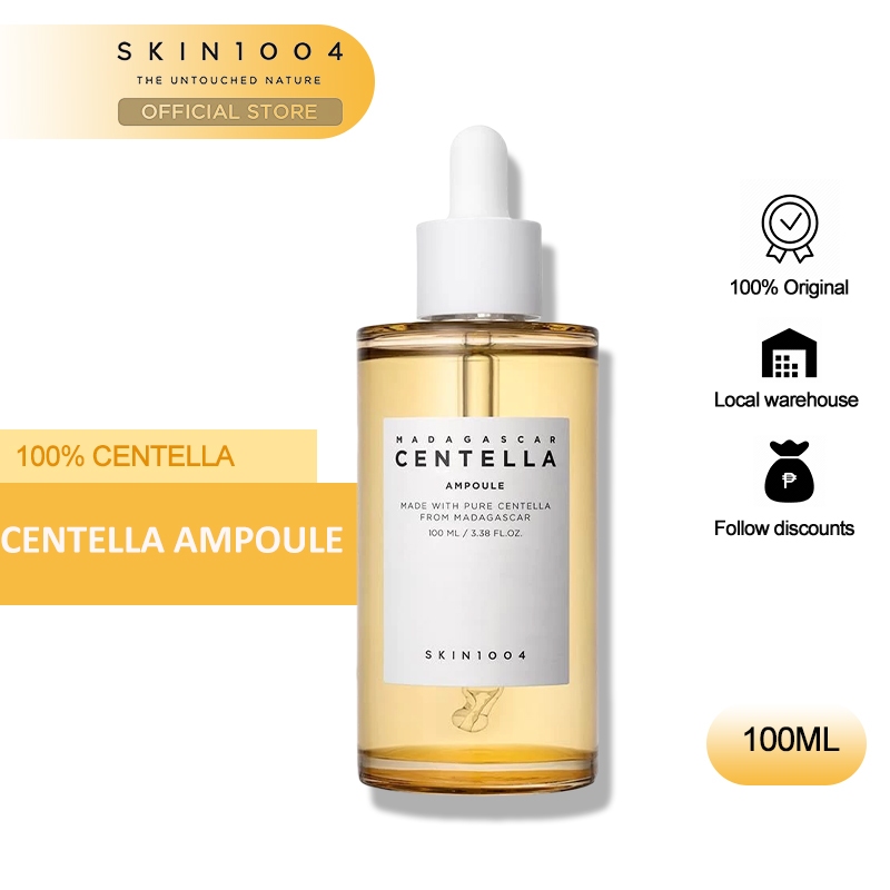 SKIN1004 Madagascar Centella Asiatica Ampoule Facial Serum 100ML ...