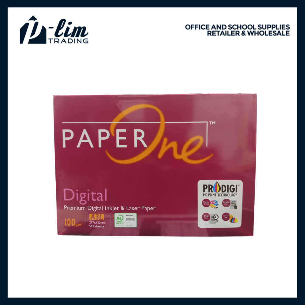 PAPER ONE COPY PAPER 100GSM - A3 SIZE | Shopee Philippines