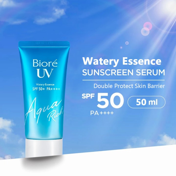 BIORE UV AQUA Rich Watery Essence SPF50+ PA++++ 50ML HIGH LEVEL AND ...
