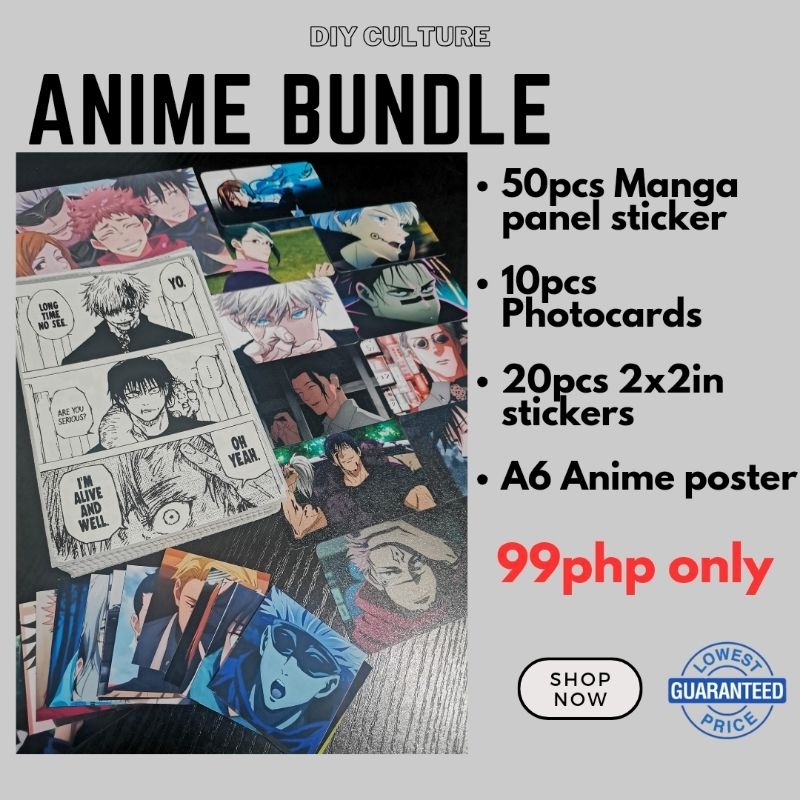 Anime Bundle Kit - 99php only | Shopee Philippines