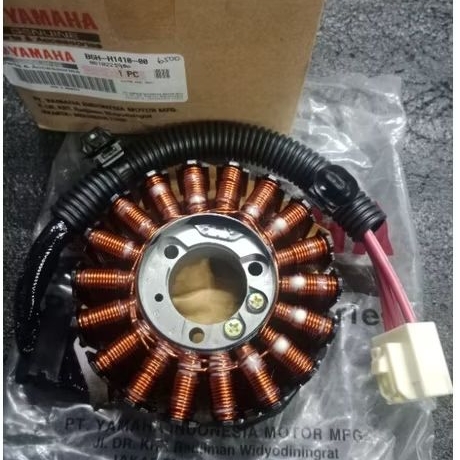 STATOR COIL ASSY YAMAHA AEROX V1/V2 NMAX V2 YAMAHA ORIGINAL B6H-H1410 ...