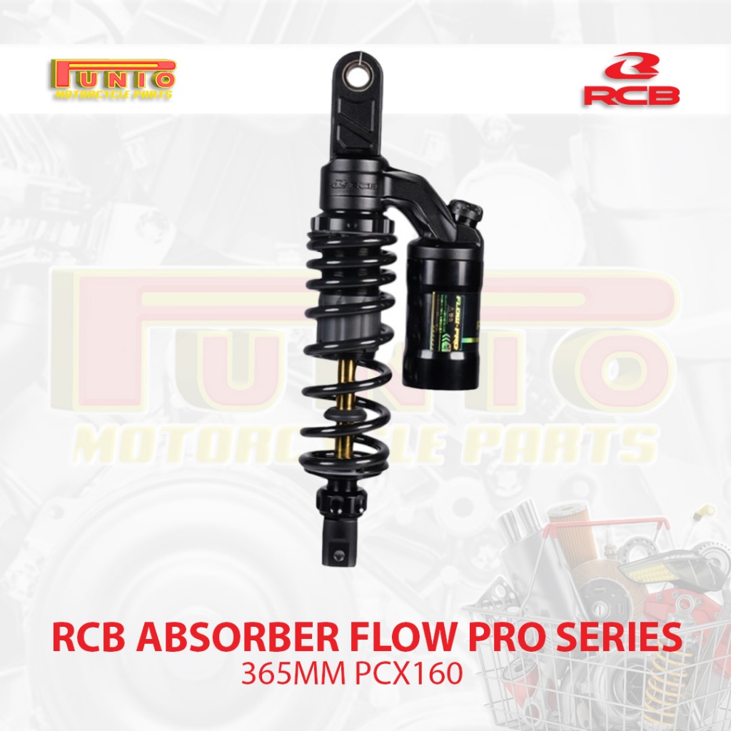 NEW! RCB ABSORBER FLOW PRO SERIES HONDA PCX 160 365MM MOTORCYCLE PARTS ...