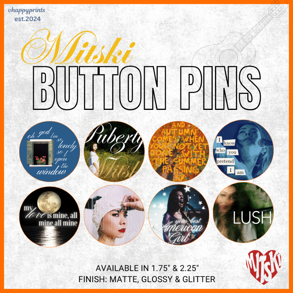 PIN BADGE Mitski Inspired Button Pin | Shopee Philippines