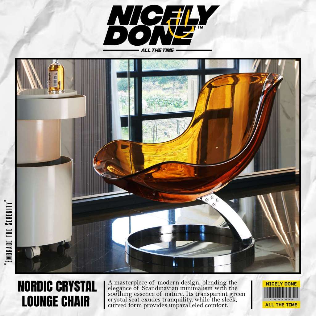 Nicely Done Crystal Chair for elegant decor, modern seating, and sleek ...