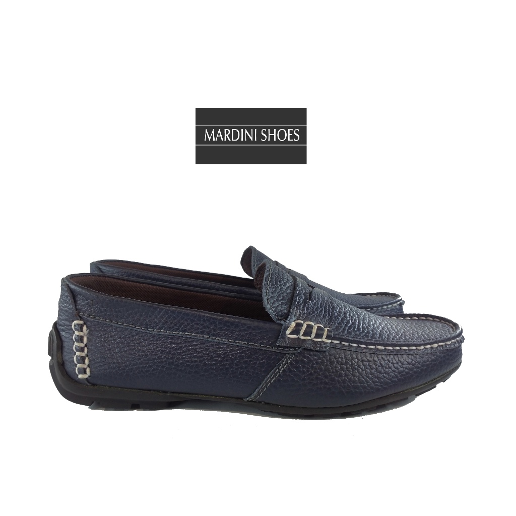 MARDINI SHOES MARIKINA - MEN'S DRIVING SHOES - JUAN DARK BLUE NAPPA ...