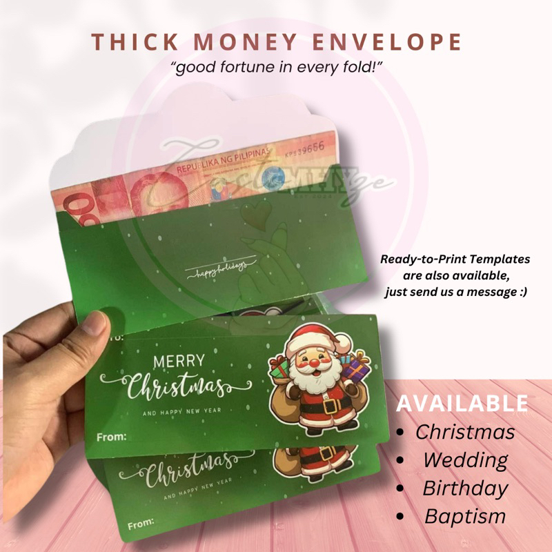 customized money envelope/ brand envelope | Shopee Philippines