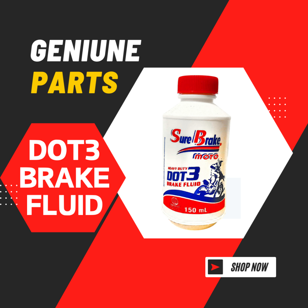 Sure Brake Moto - Heavy Duty DOT3 Brake Fluid | Shopee Philippines