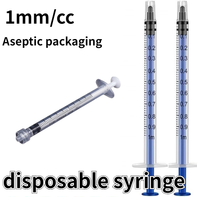 100pcs/box Manila spot 1ml/cc Disposable Luer Lock Luer Slip syringe Sterile syringe | Shopee ...