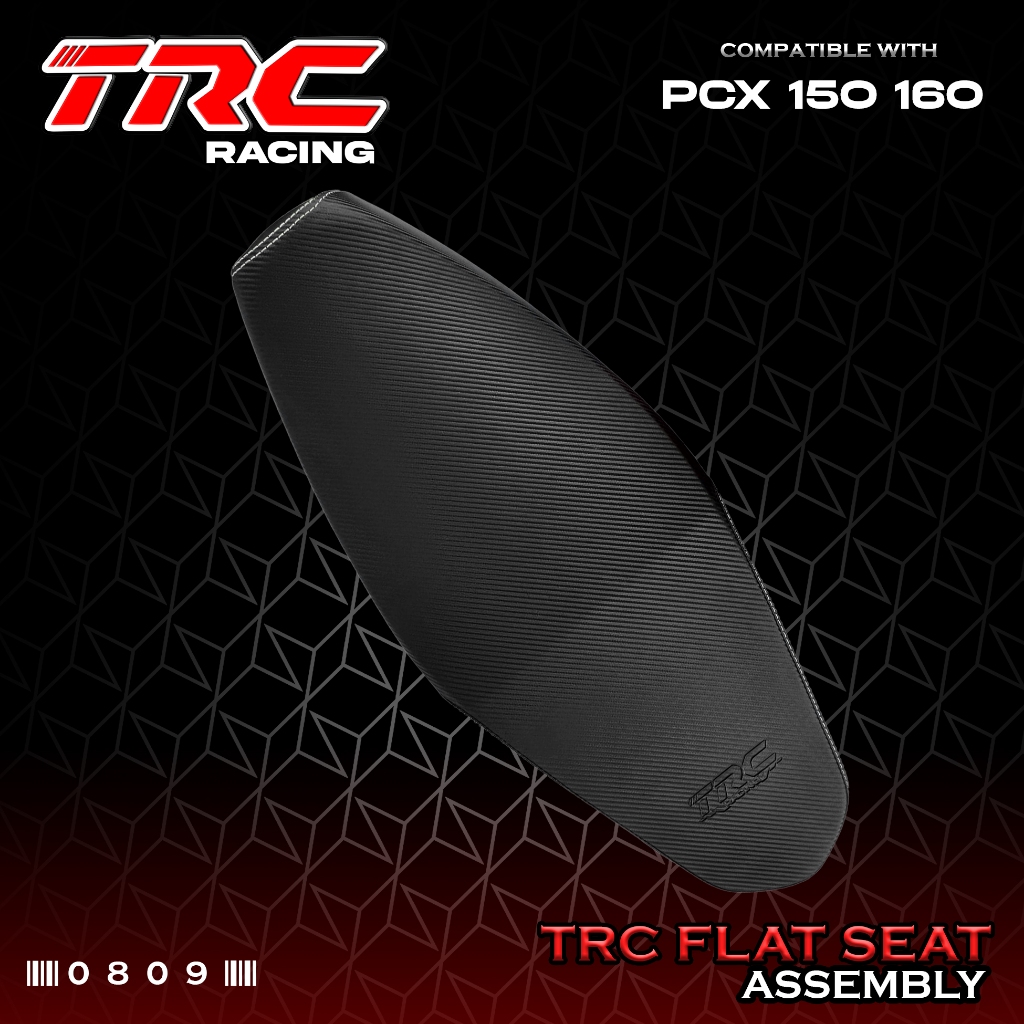 TRC RACING FLAT SEAT ASSEMBLY for PCX 150/160 CARBON TYPE 0809 | Shopee ...