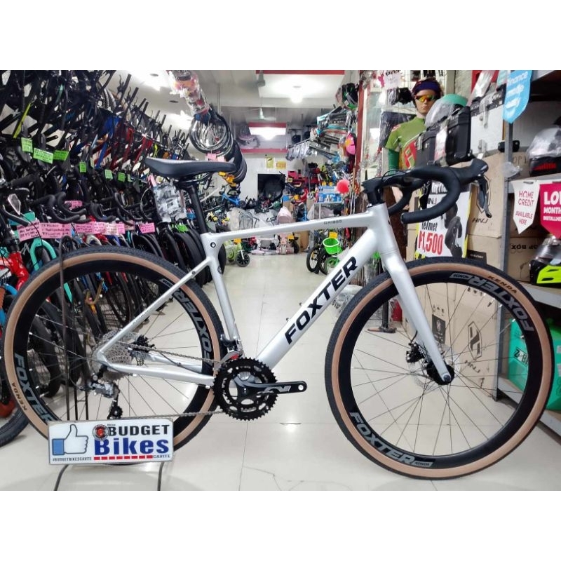 FOXTER LAURUS GX-1800 GRAVEL BIKE WITH 6 FREEBIES | Shopee Philippines